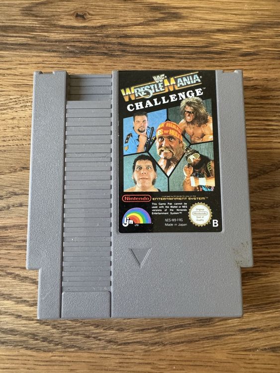 WWF Wrestlemania Challenge NES Modul Rarität | Kaufen auf Ricardo