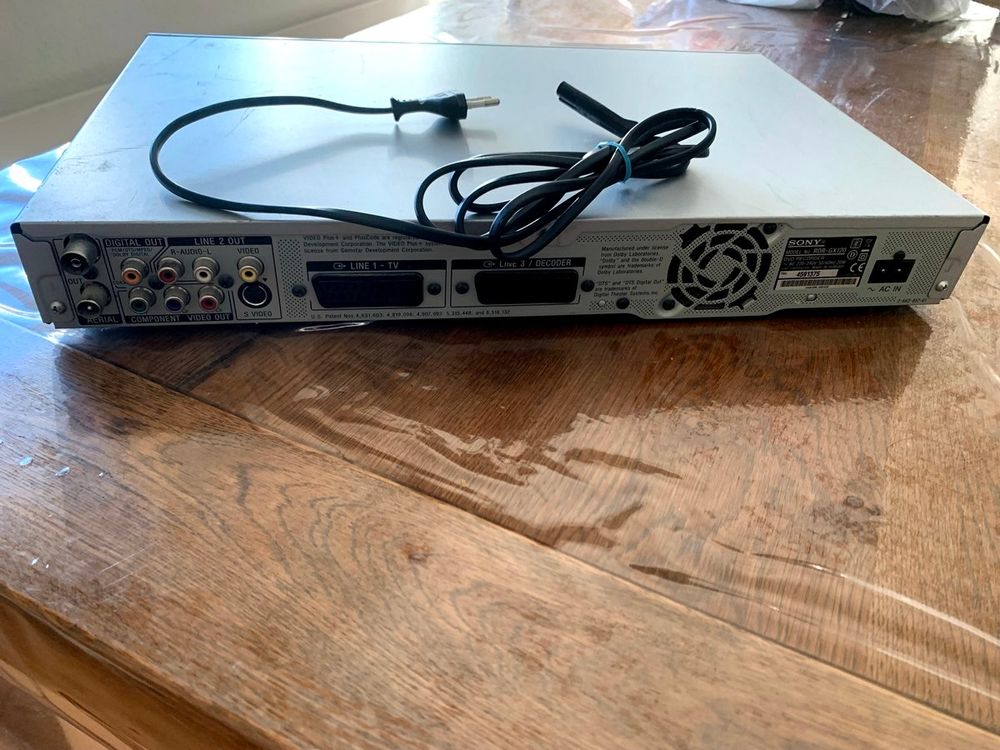Sony Video Plus DVD + RW /+R Recorder RDR-GX120 (Gebraucht) in Emmen ...