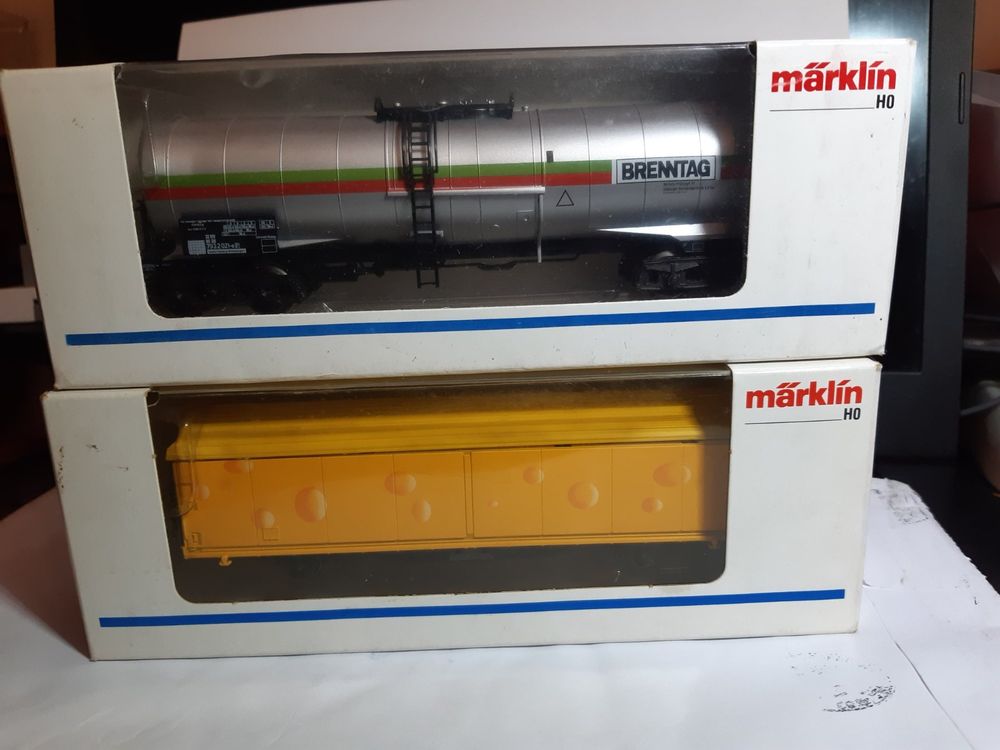 2 Wagons Marklin H0 (Gebraucht) in Avenches für CHF 30 – mit Lieferung auf Ricardo kaufen