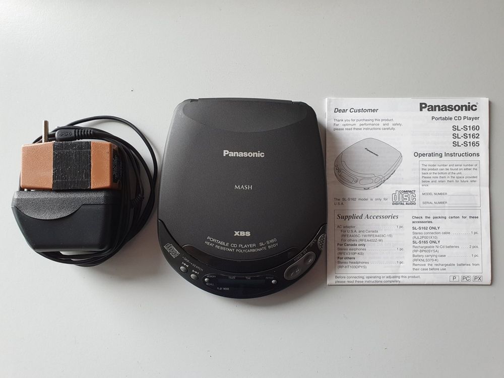 Panasonic Mash SL-S160 Portable CD Player | Kaufen auf Ricardo