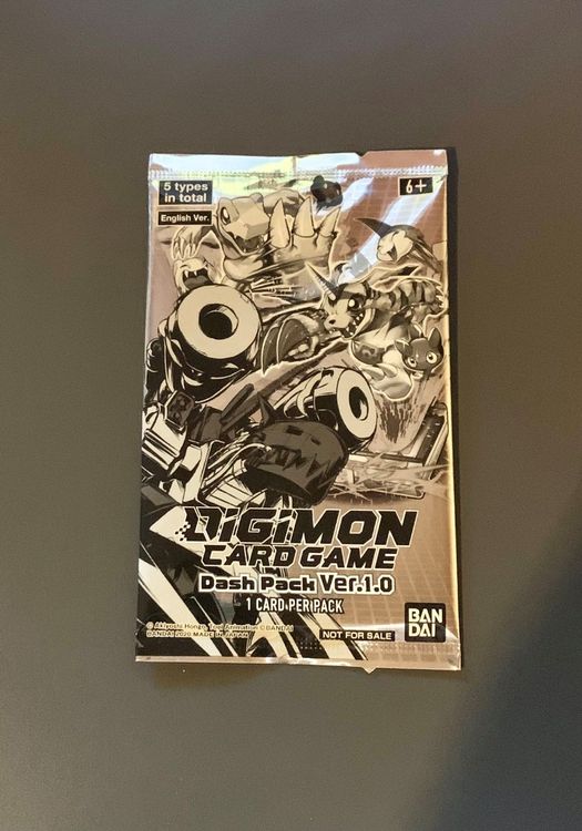 Digimon Card Game - Dash Pack Ver.1.0 (Neu und originalverpackt) in ...