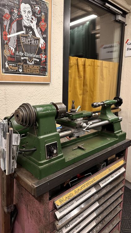 Kleiner Original Scintilla Drehbank zu verkaufen (Gebraucht) in Zuchwil ...