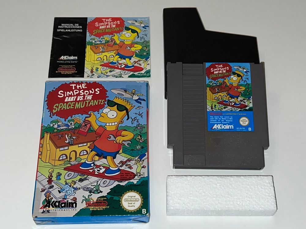NES Spiel - The Simpsons: Bart vs. the Space Mutants (OVP) | Kaufen auf ...