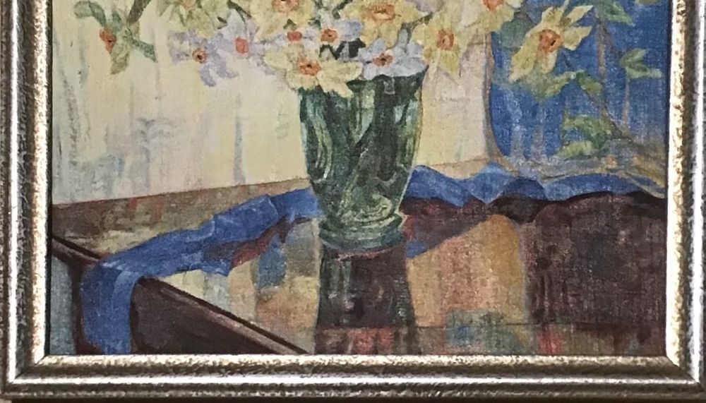 20 er. Jahre Stilleben Gemälde mit sehr Schöne Farbe | Kaufen auf Ricardo