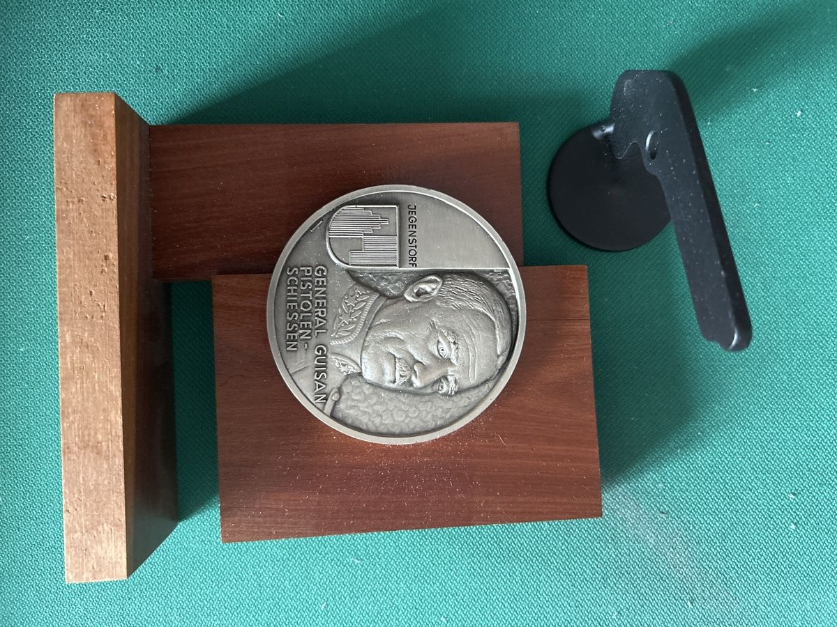 General Guisan - Jegenstorf Schiessen Medaille zu verkaufen! (Gebraucht ...