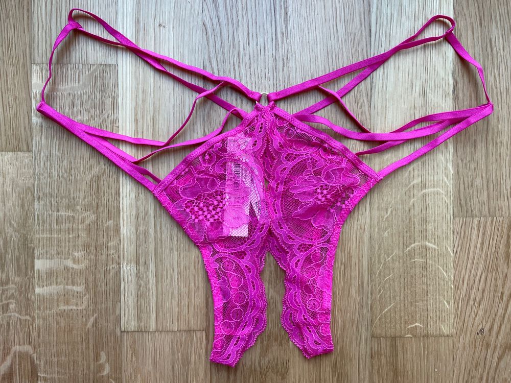 Victoria’s Secret Very Sexy Crotchless Cheeky Panty M NEW (Neu und ...