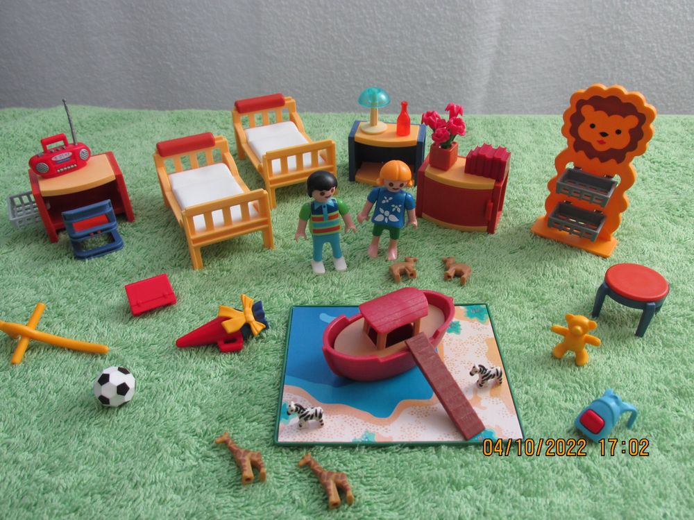 playmobil kinderzimmer mit 2 betten | Kaufen auf Ricardo