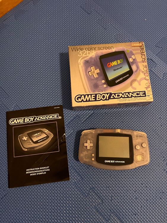 Game Boy Advance transparent mit OVP | Kaufen auf Ricardo