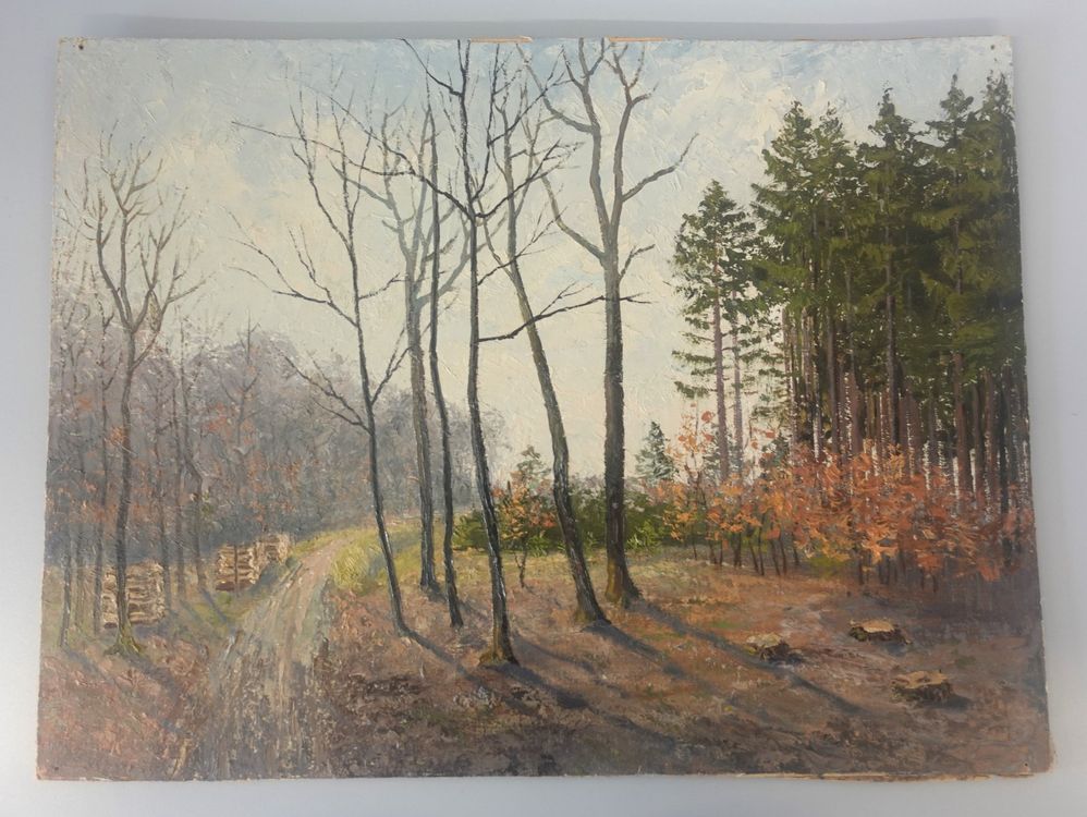 Gemälde "Wald" | Kaufen auf Ricardo