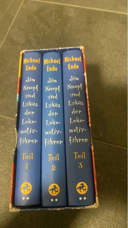Michael Ende: Jim Knopf Trilogie - Seltene Ausgabe (Gebraucht) in ...
