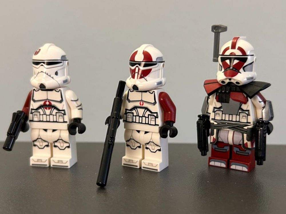 Custom Lego Star Wars minifigs - 91st Recon pack (Neuf (Voir ...