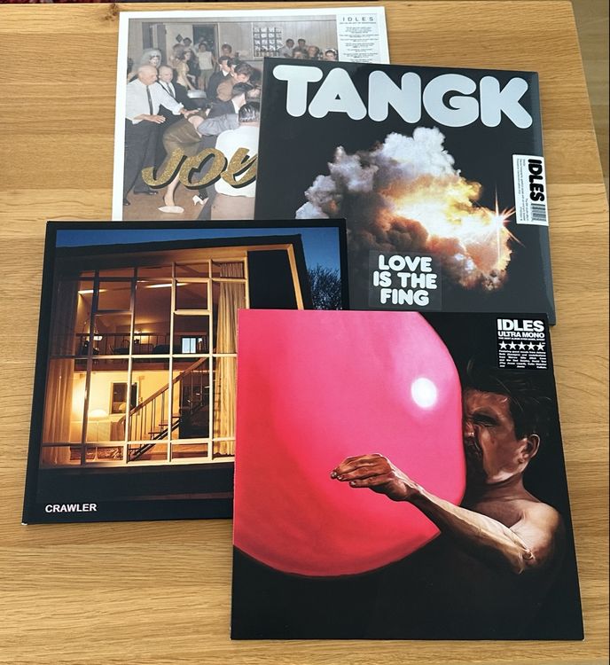 4 Idles LP’s “crawler” “ultra mono” “tangk” “joy…” (Neu (gemäss ...