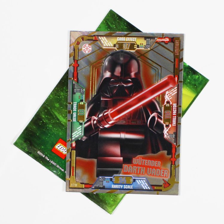 LEGO STAR WARS Trading Cards Serie 1 2018 LE11 DARTH VADER | Kaufen auf ...