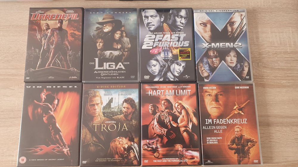 8 DVDs zu Verkaufen | Kaufen auf Ricardo