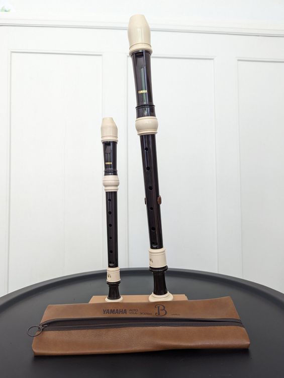 YAMAHA Flöten-Duo: Soprano Blockflöte & Alt Blockflöte (Gebraucht) in ...