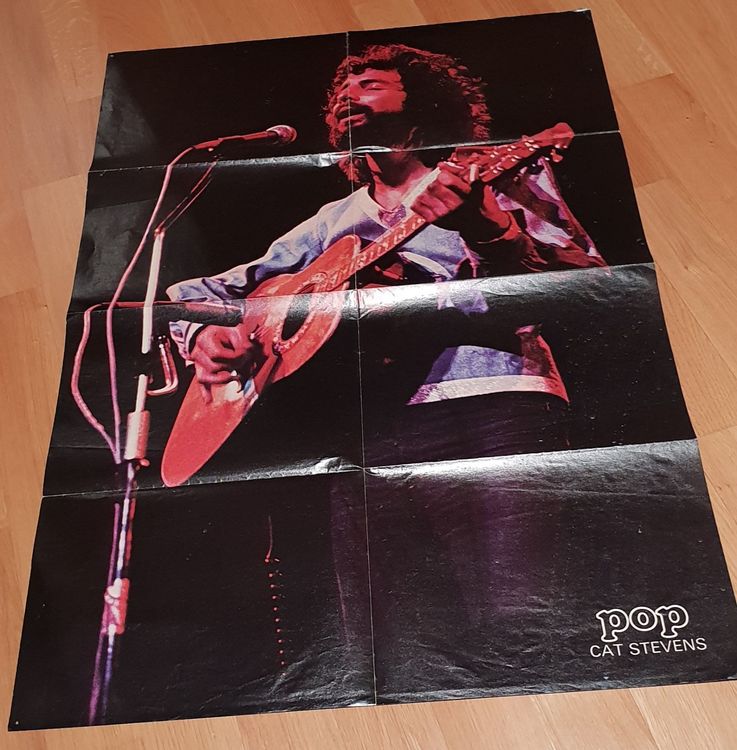 Riesiges CAT STEVENS Poster ca. 40 Jahre (Gebraucht) in für CHF 3 – mit ...