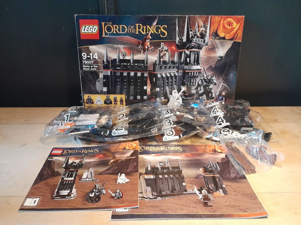 Lego 79007 Battle at the Black Gate Herr der Ringe Hobbit (Neu (gemäss ...