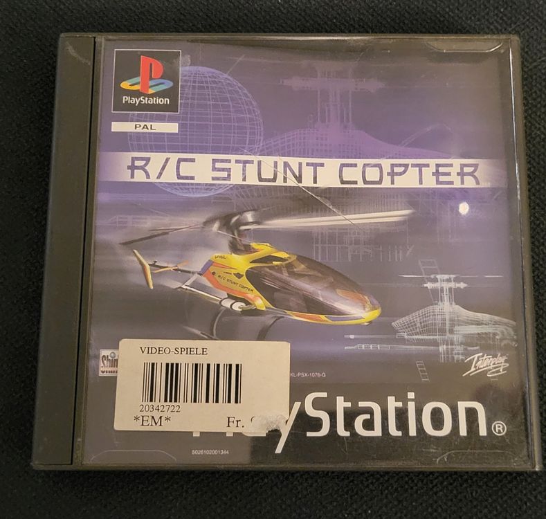 R/C Stunt Copter PS1 Spiel Deutsch Playstation 1 DE Sony | Kaufen auf ...
