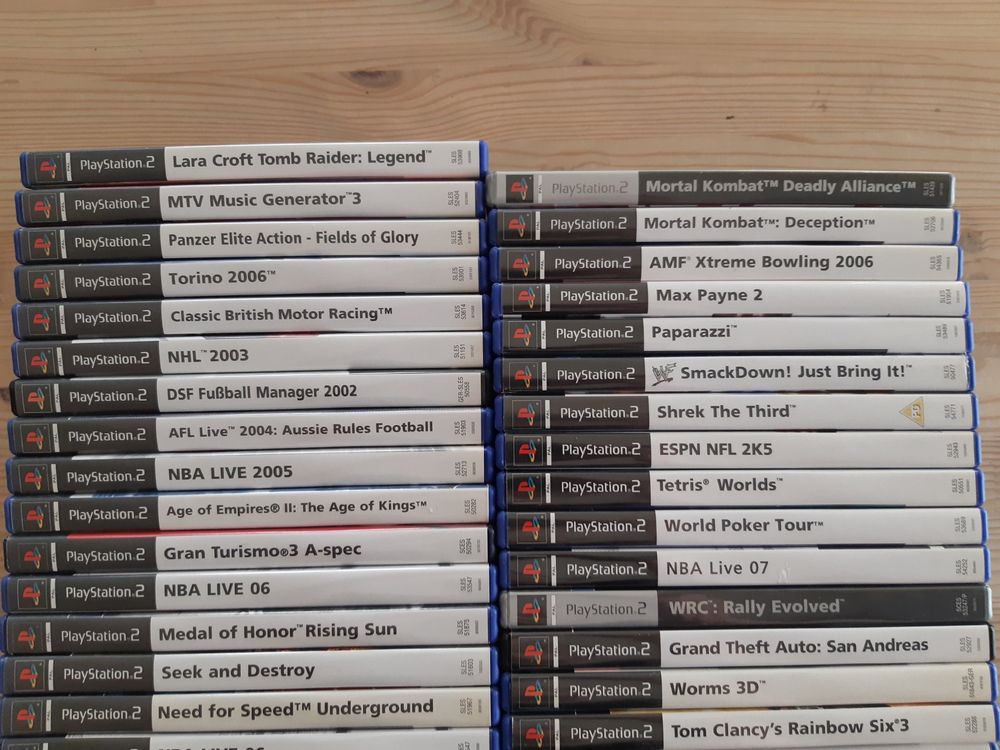 41 Playstation 2 Spiele - PS2 Sammlung - Alle Komplett | Kaufen auf Ricardo
