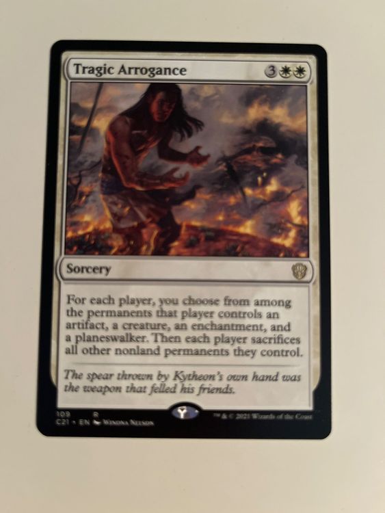 1 x Tragic Arrogance - Magic: The Gathering - MtG (Gebraucht) in Kriens ...