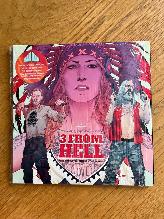 Three From Hell Soundtrack 2x Color LP Rob Zombie Waxwork (Neu (gemäss ...