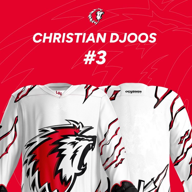 #3 Christian Djoos - Maillot d'échauffement 2023-24 | Kaufen auf Ricardo
