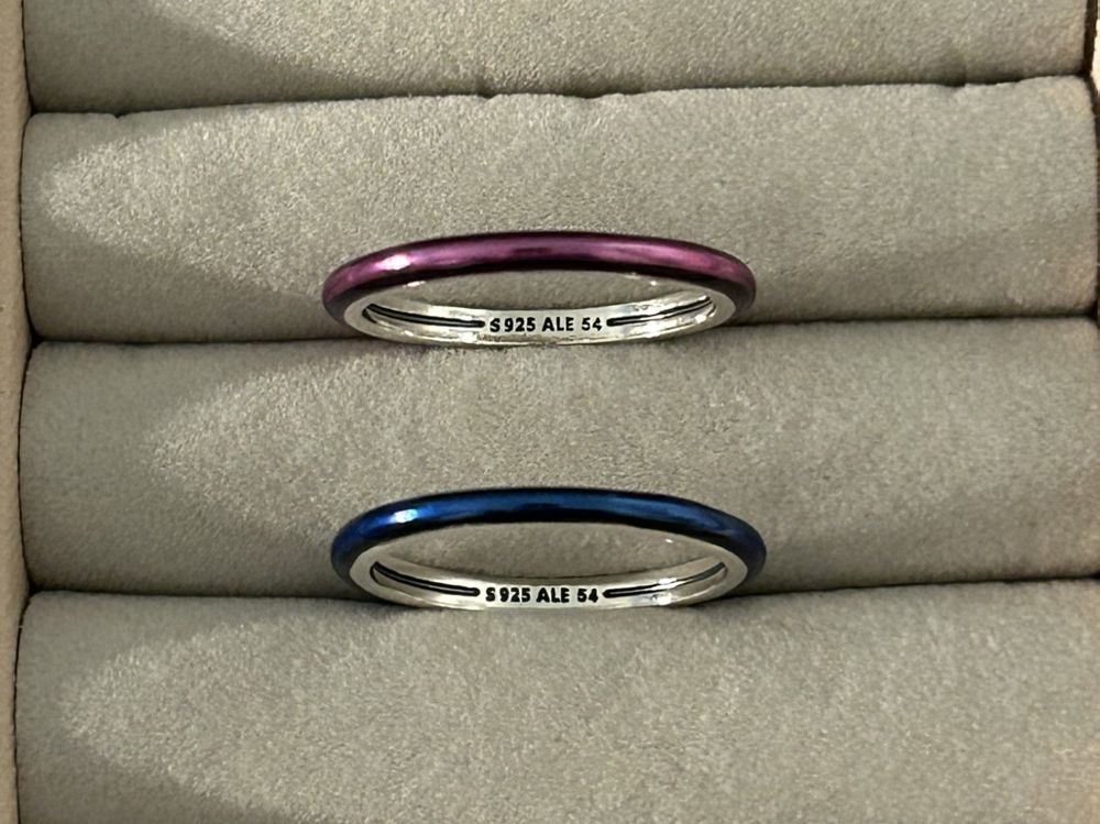 Original Pandora ME Stacking Ringe (2 Stück) (Neu (gemäss Beschreibung ...