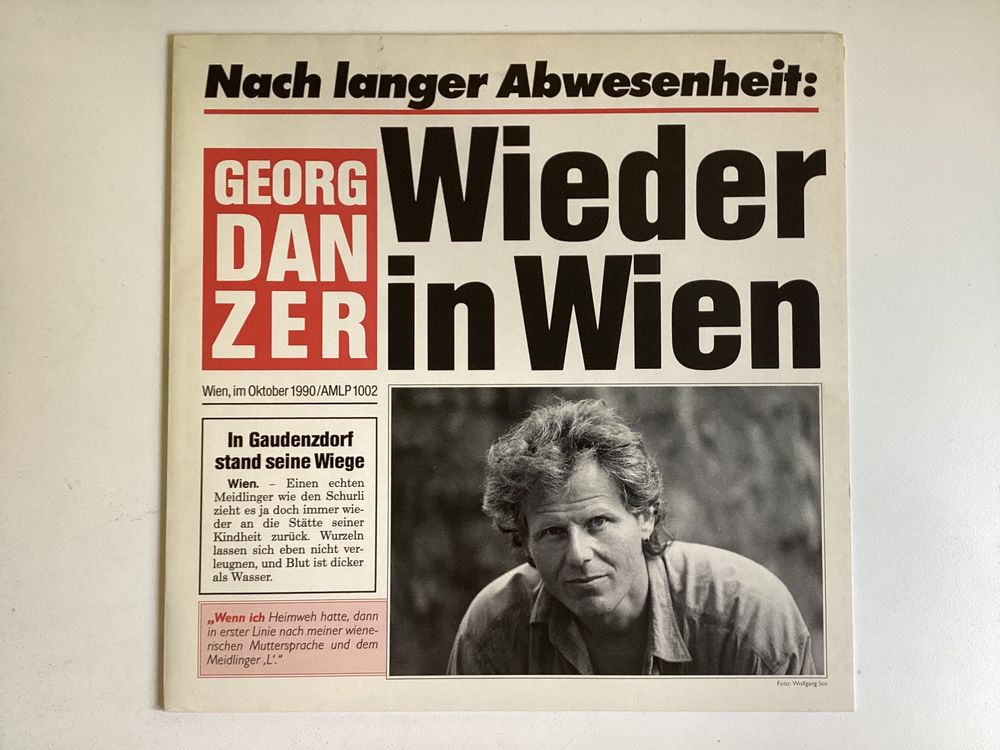 Georg Danzer LP - Wieder In Wien | Kaufen auf Ricardo