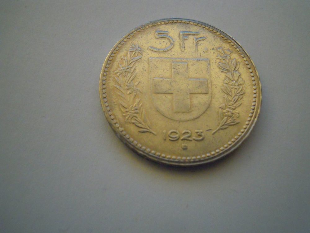 5 Fr. 1923 silber | Kaufen auf Ricardo