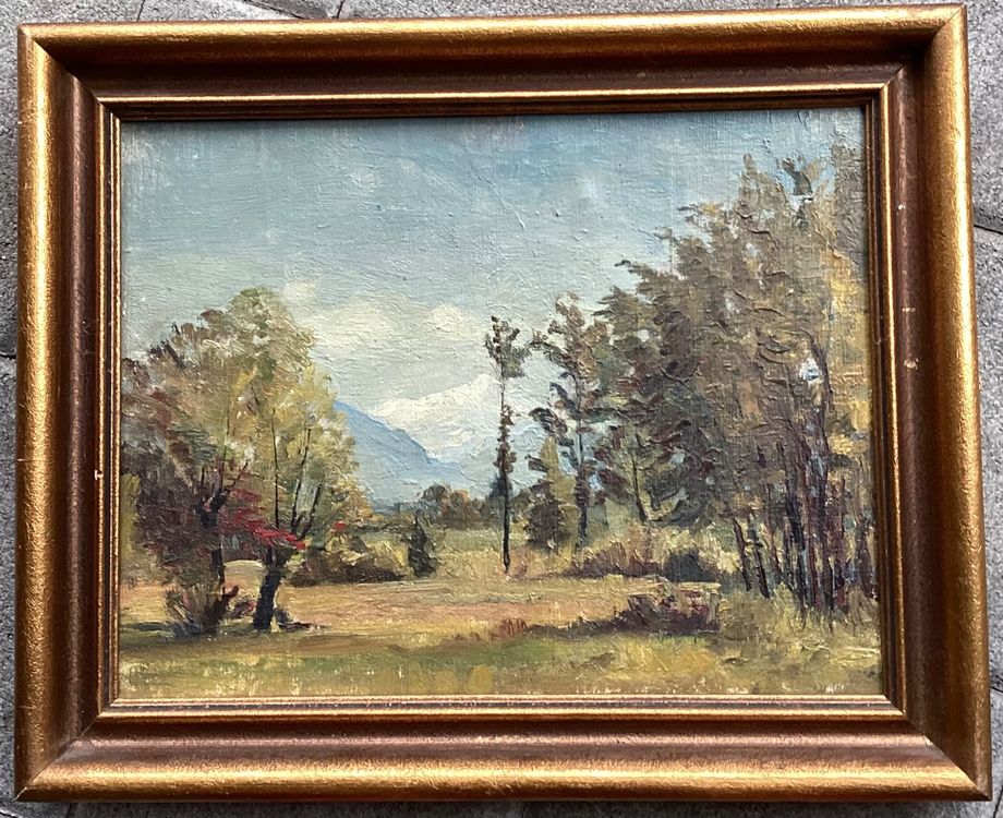 30. er. Jahre Landschaft Gemälde | Kaufen auf Ricardo