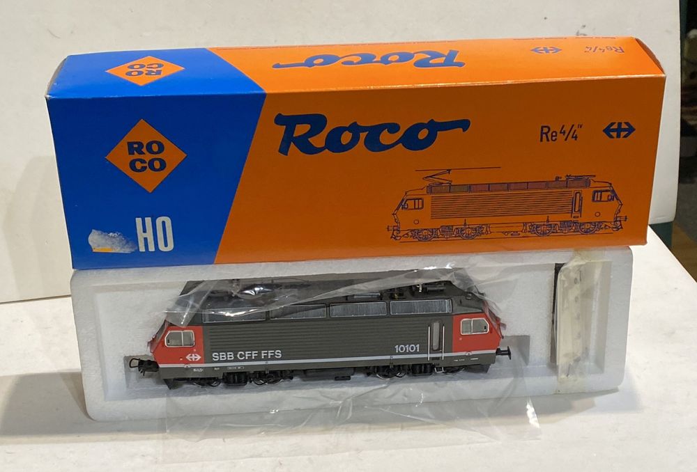Roco 04178A E-Lok 4/4 SBB-CFF 10101 digital in OVP (Gebraucht) in ...