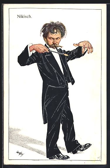 Carl Josef Pollak: Dirigent Nikisch im F | Kaufen auf Ricardo