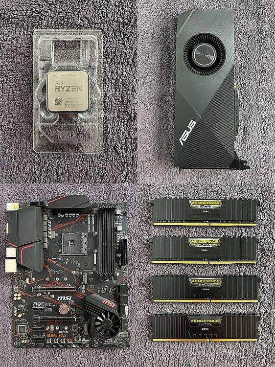 Bundle Ryzen 7 3700X + X570 + 32GB DDR4 + RTX 2060, Perfetti (Usato) a ...