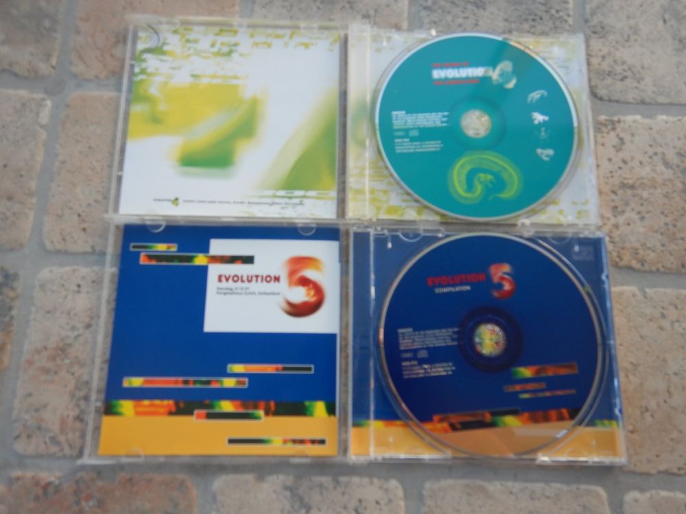 2 CD's, Evolution Compilation 4 und 5 | Kaufen auf Ricardo