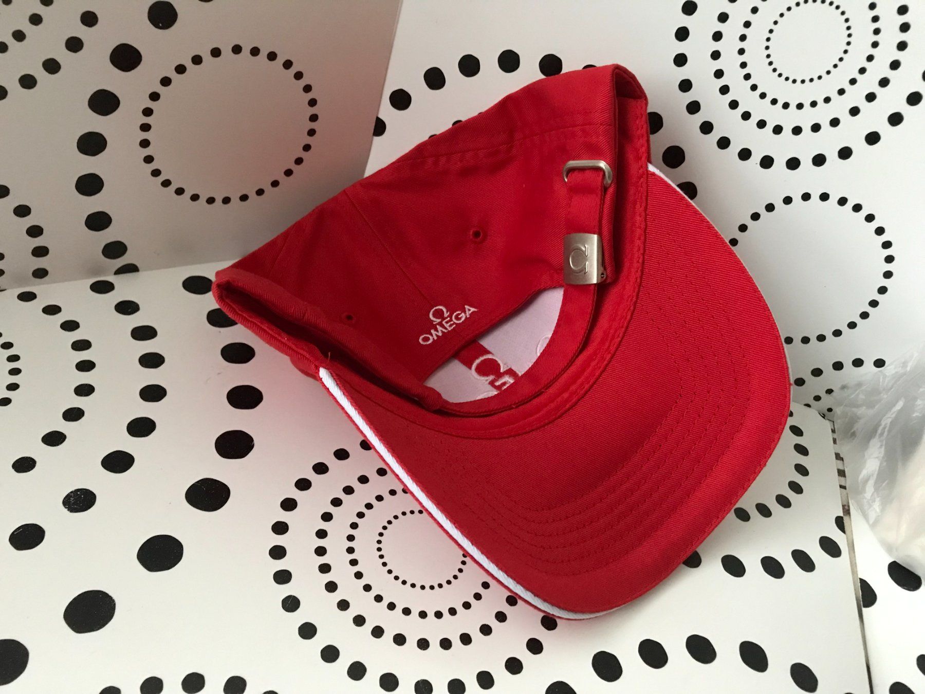 OMEGA - CAP CASQUETTE KAPPE MÜTZE - TOP CLASS - NEW !!! (Neu und ...