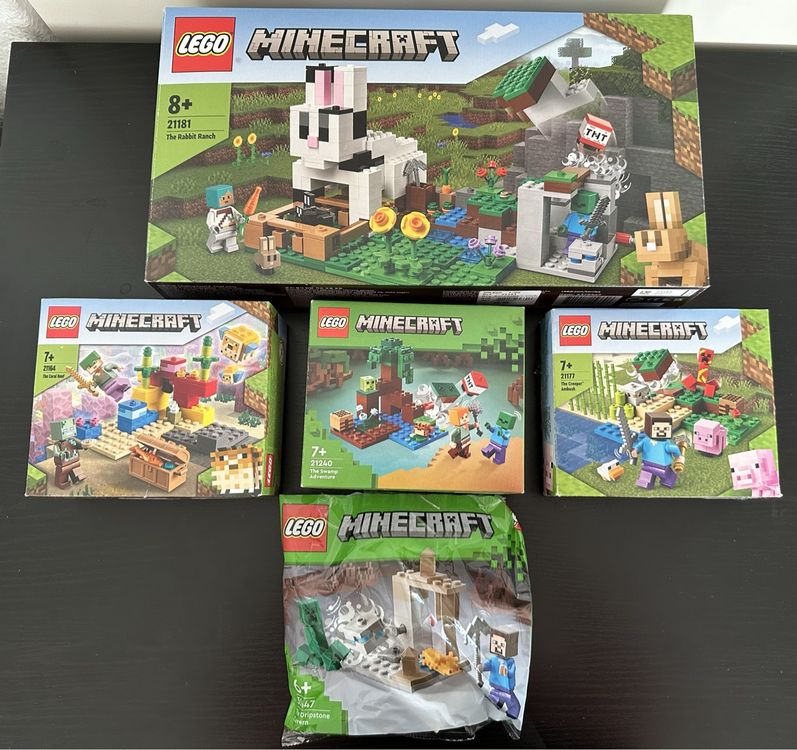 Minecraft Diverse Lego Sets | Kaufen auf Ricardo