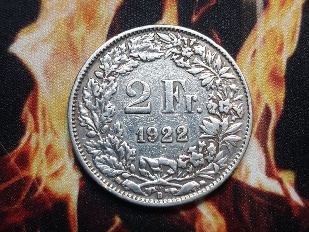 2 Franken 1922, Silber | Kaufen auf Ricardo
