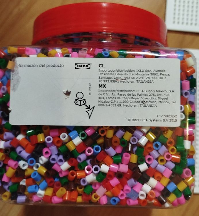 Ikea Pyssla Set mit Bügelperlen und Stiftplatten, Top! (Neu (gemäss ...