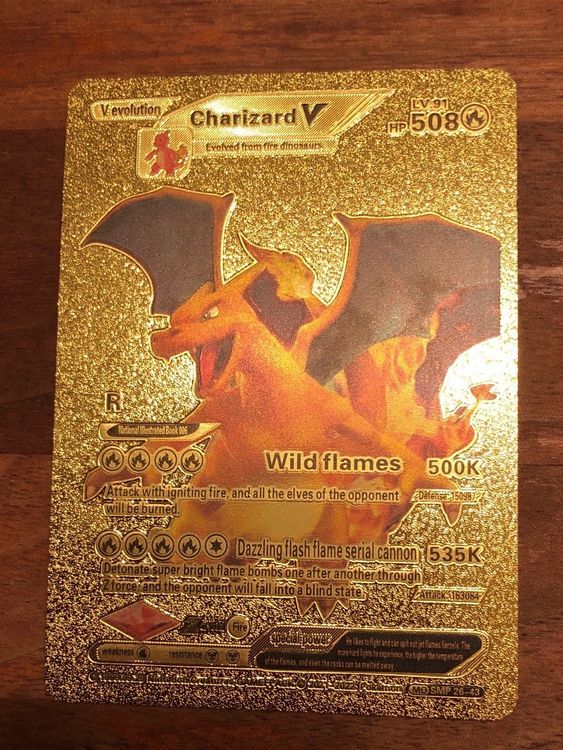 Pokémon Charizard V Gold (Gebraucht) in Kollbrunn für CHF 7 – mit ...
