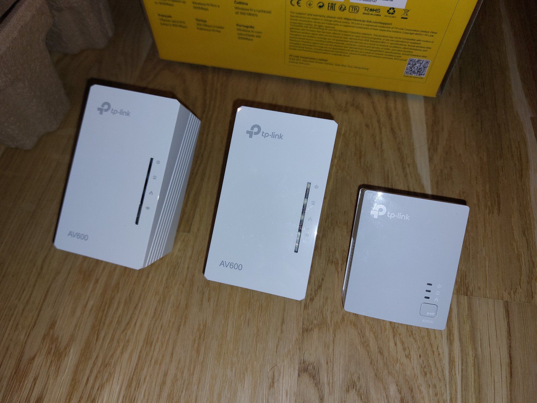 TP-Link AV600 Powerline WLAN Adapter 3er-Pack + Garantie (Gebraucht) in ...