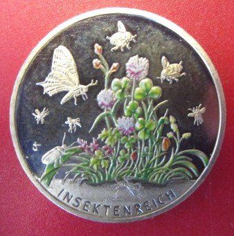 20 Euro - 4 X 5 Euro 2022 -Sondermünzen Insektenreich - stgl (Neu und ...