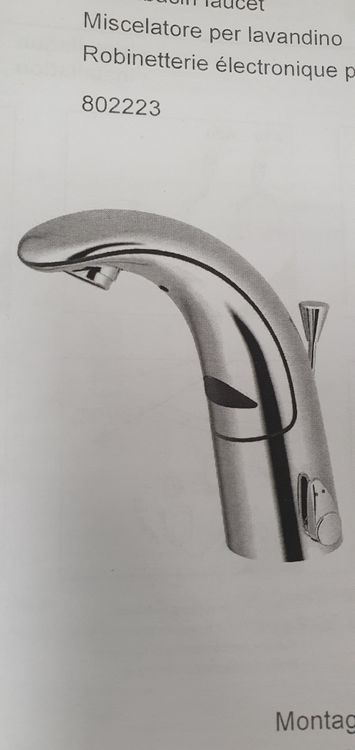 KWC Waschtischarmatur NEW mit sensor batteriebetr. chromelin (Neu und originalverpackt) in sessa ...