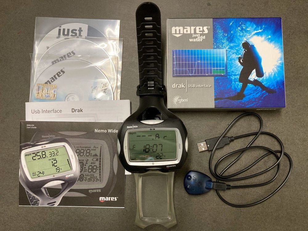 Tauchcomputer Mares Nemo Wide, wie neu (Gebraucht) in Menzingen für CHF ...