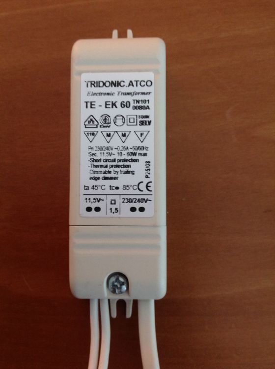 6 Trasformatori elettronico Tridonic ATCO TE-EK 60 (Usato) a Riva San ...