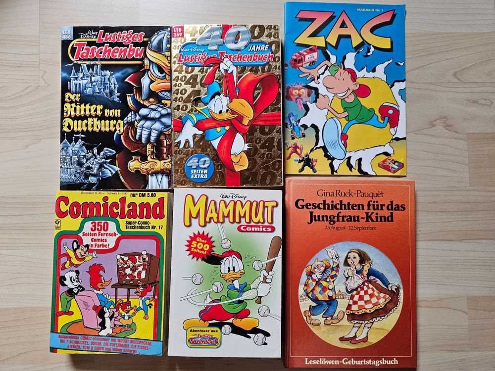 6x Comics für Jung und Alt (Gebraucht) in Schneisingen für CHF 7 – mit ...