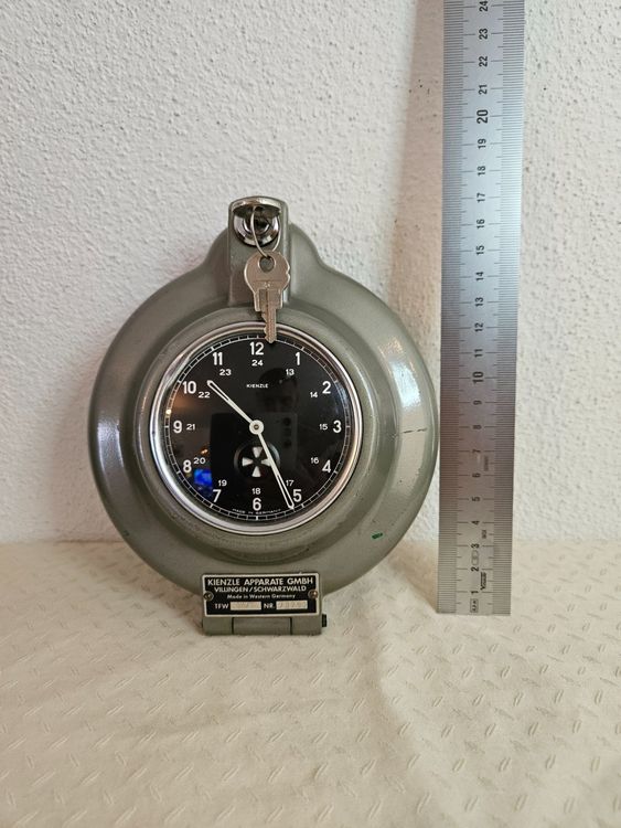 Vintage Kienzle industrial clock Tachograph | Kaufen auf Ricardo
