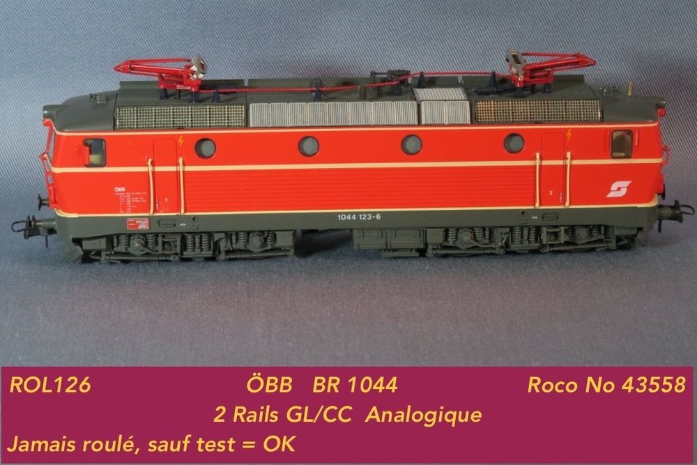ROL126 ÖBB BR 1044 Roco No 43558 | Kaufen auf Ricardo