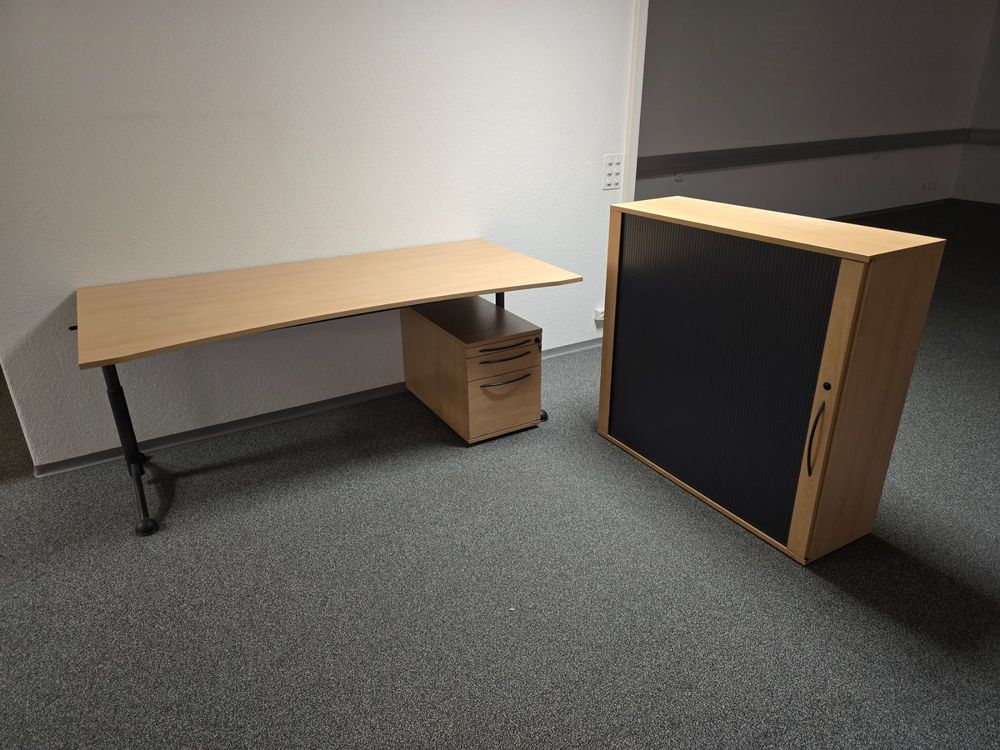 schönes Sitag Büro Set mit Tisch, Korpus und Lateralschrank (Gebraucht ...