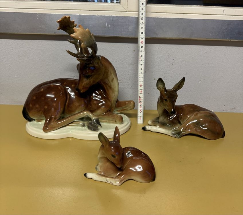 Porzellan Figuren 3 St. (Gebraucht) in Schlieren für CHF 10 – mit ...