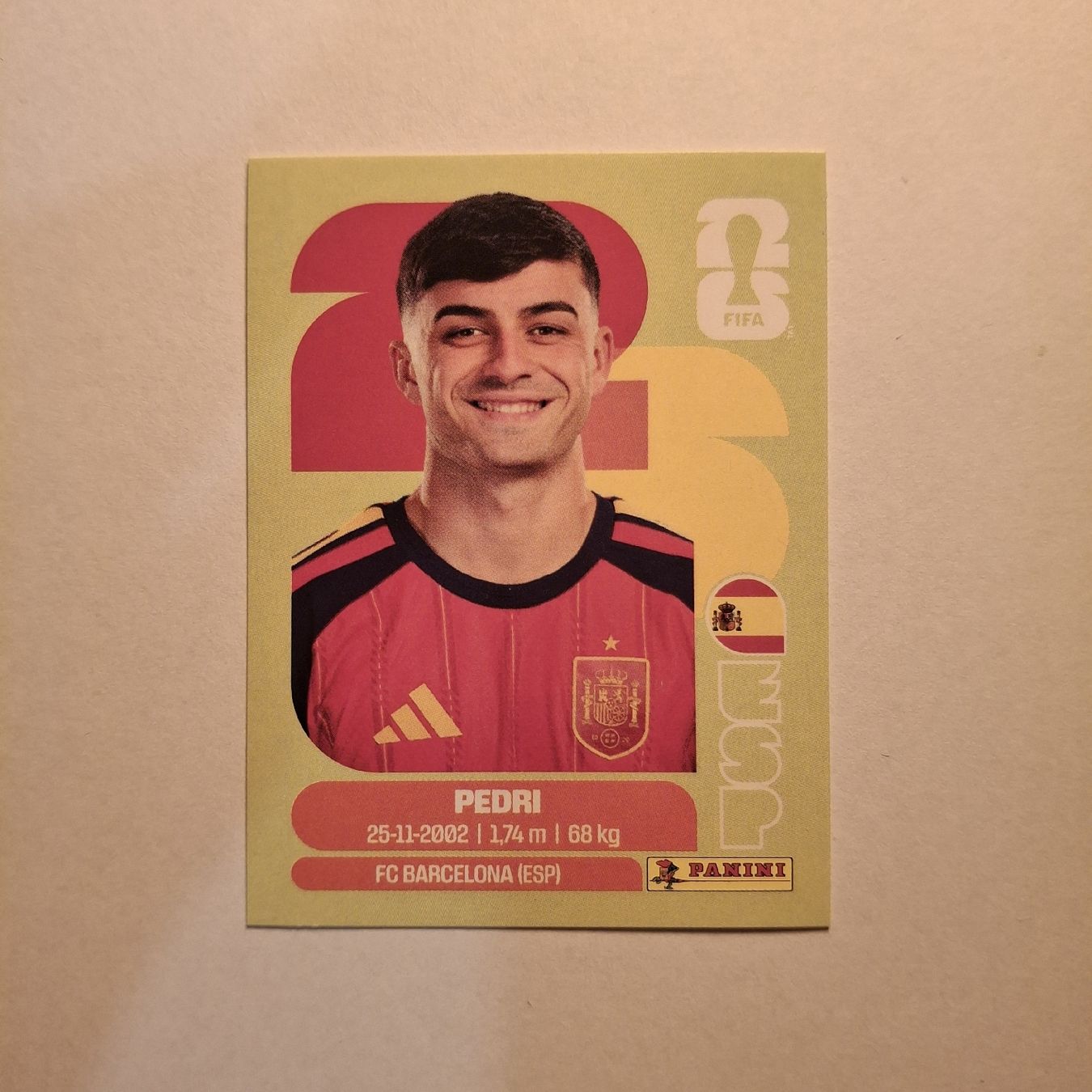 Panini FIFA WM 2026 Sticker Pedri ESP 11 (Gebraucht) in Zürich für CHF ...